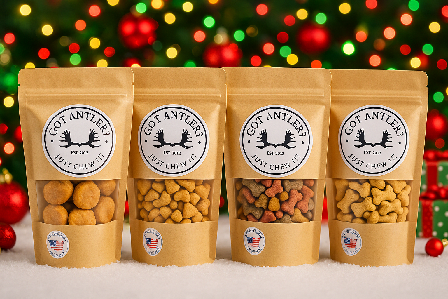 Got Antler? Cookie Sampler – 4 Pack (Limited First Batch) – Got-A-Antler
